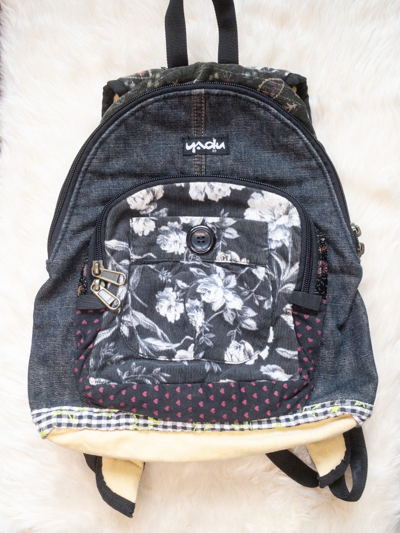 Yadu mini backpack with hood, Women's Fashion, Bags & Wallets, Backpacks on Carousell