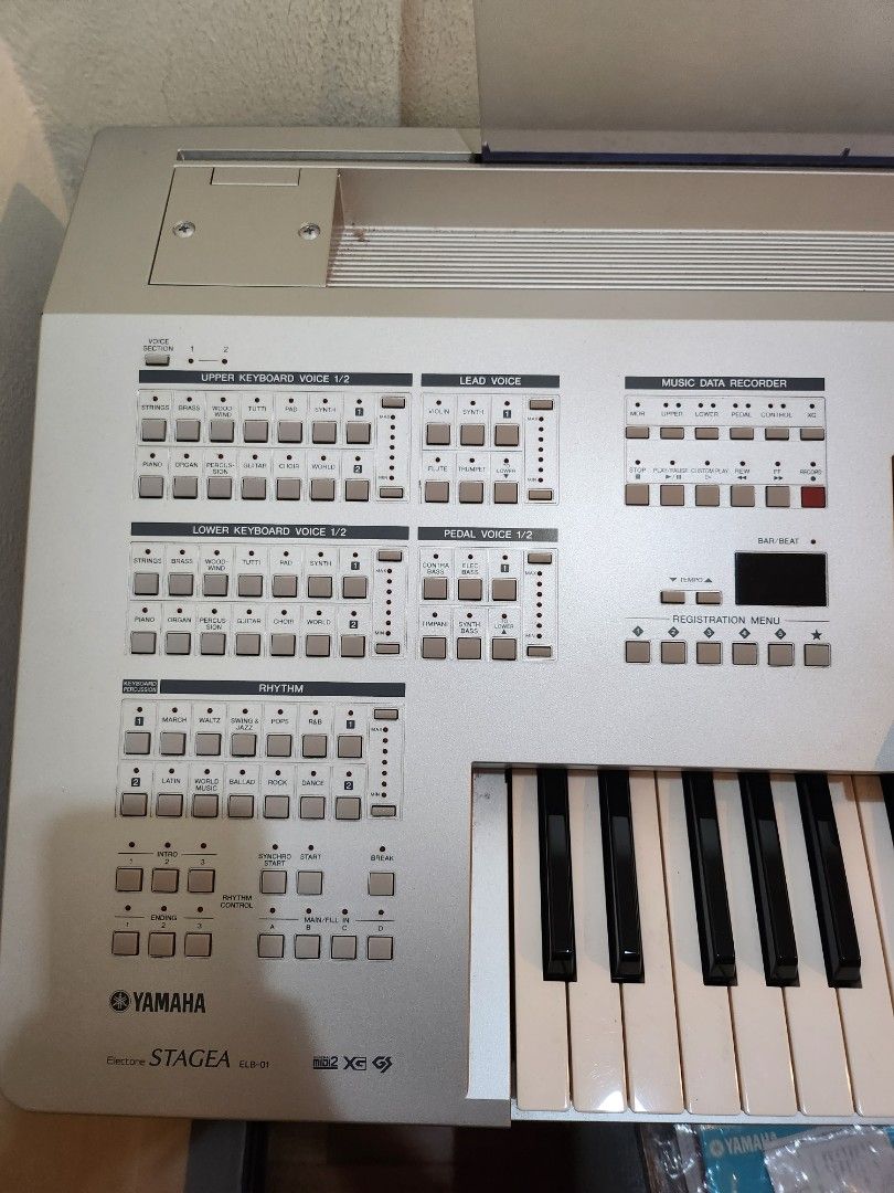 Yamaha Electone STAGEA ELB-01, Hobbies & Toys, Music & Media, Musical Instruments on Carousell