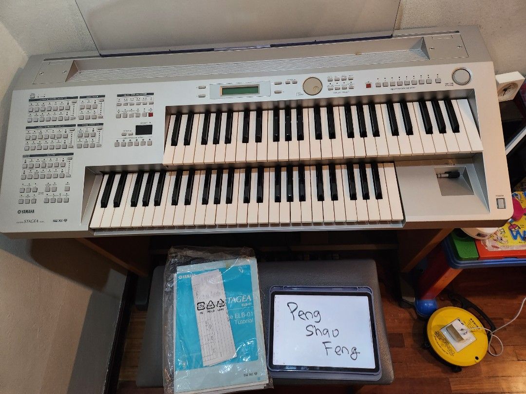 Yamaha Electone STAGEA ELB-01, Hobbies & Toys, Music & Media, Musical Instruments on Carousell