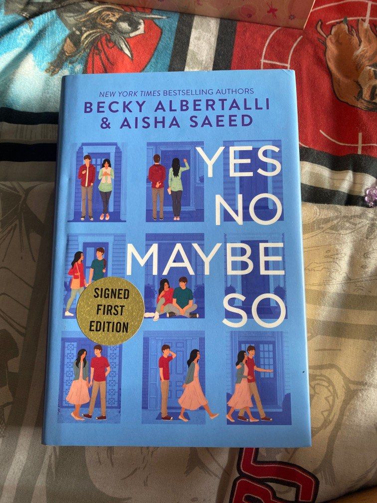 Yes No Maybe So by Becky Albertalli & Aisha Saeed, Hobbies & Toys ...