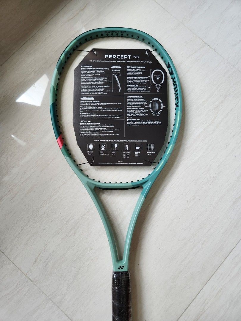 Yonex Percept 97D, Sports Equipment, Sports & Games, Racket & Ball ...