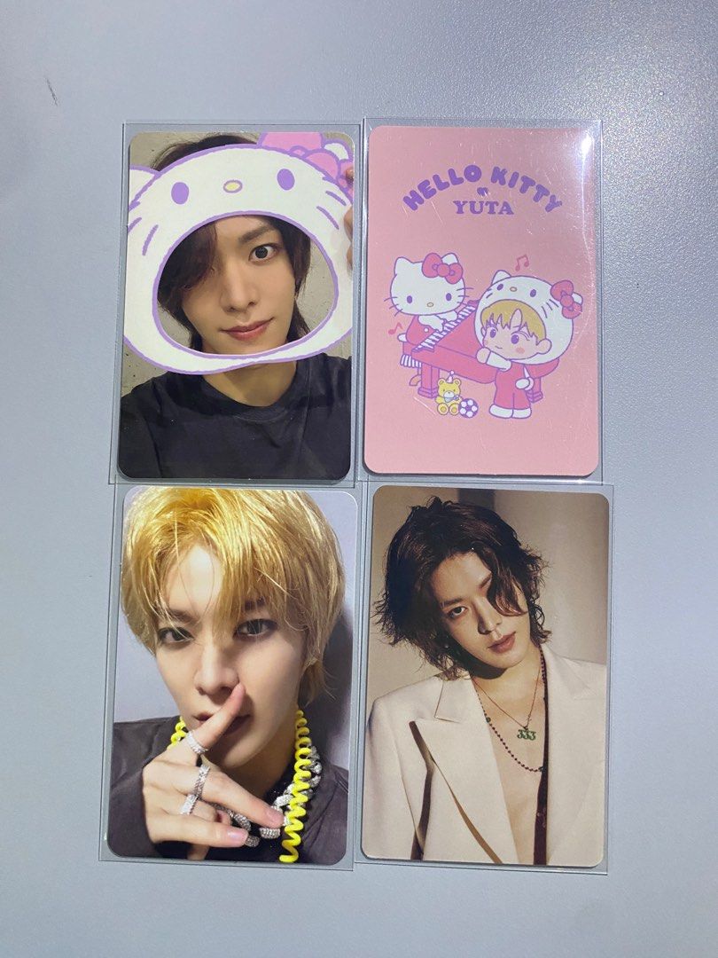 yuta nct pc photocards nct x sanrio trading random cards , 2 baddies ...