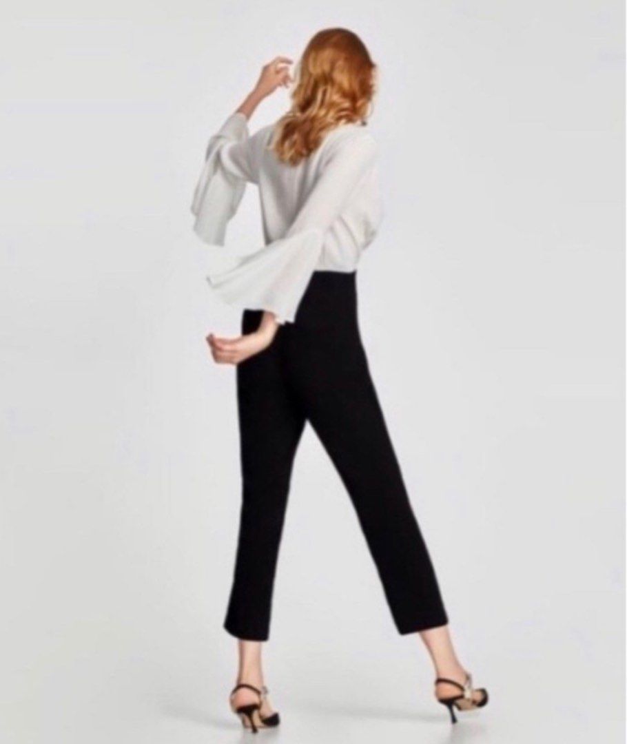 Zara Bell Sleeves Formal Jumpsuit, Women's Fashion, Tops, Longsleeves ...