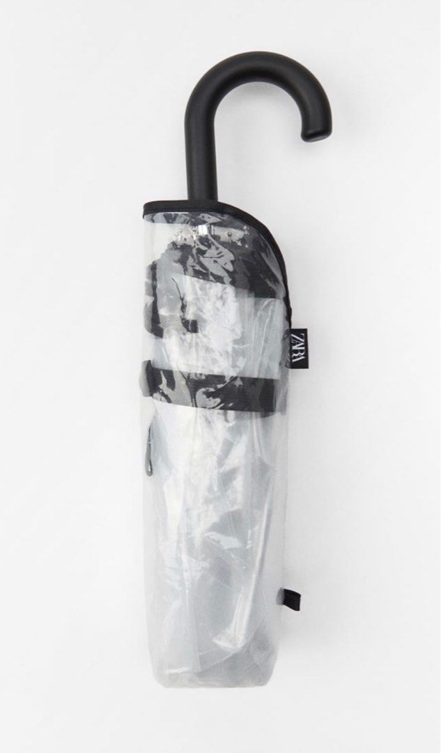 ZARA Transparent Mini Umbrella, Hobbies & Toys, Travel, Umbrellas on ...