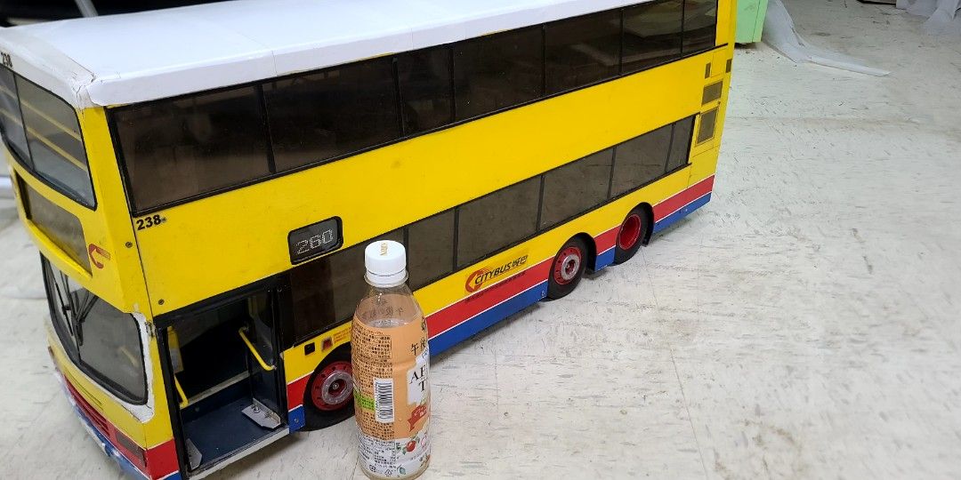 1/14 大比例遙控巴士 城巴 RC Bus 絕版, 興趣及遊戲, 玩具 & 遊戲類 - Carousell