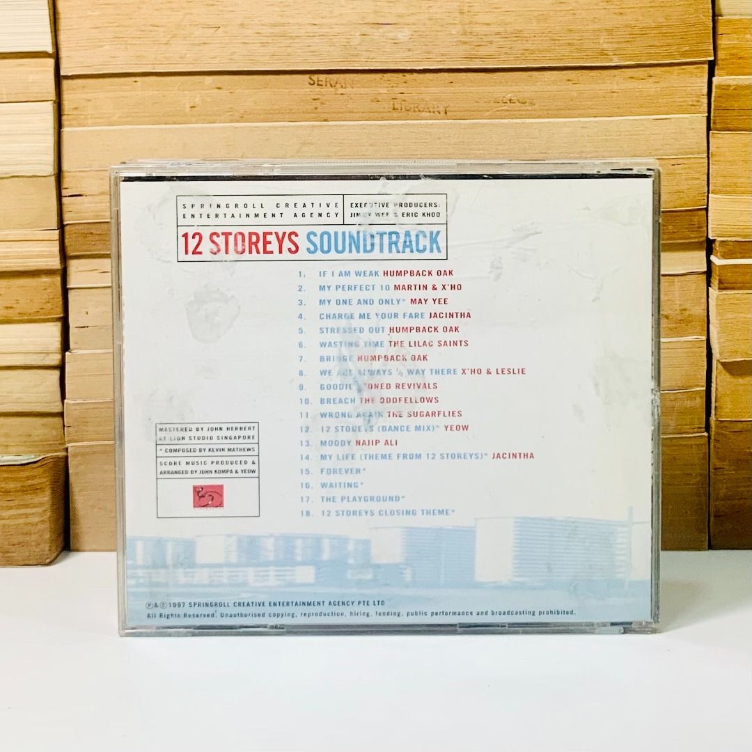 12 Storeys Original Motion Picture Soundtrack CD (1997) (Eric Khoo ...