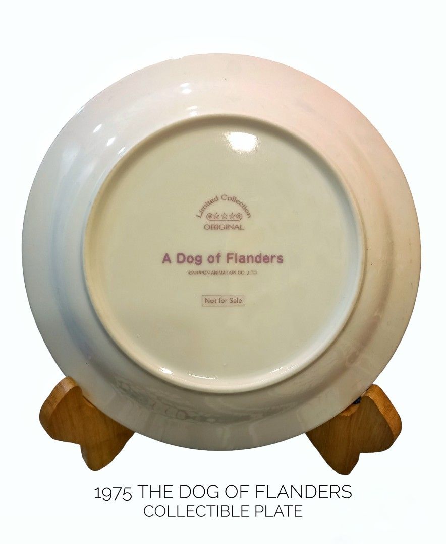 1975 Dog of Flanders - Collectible Plate, Hobbies & Toys, Memorabilia ...