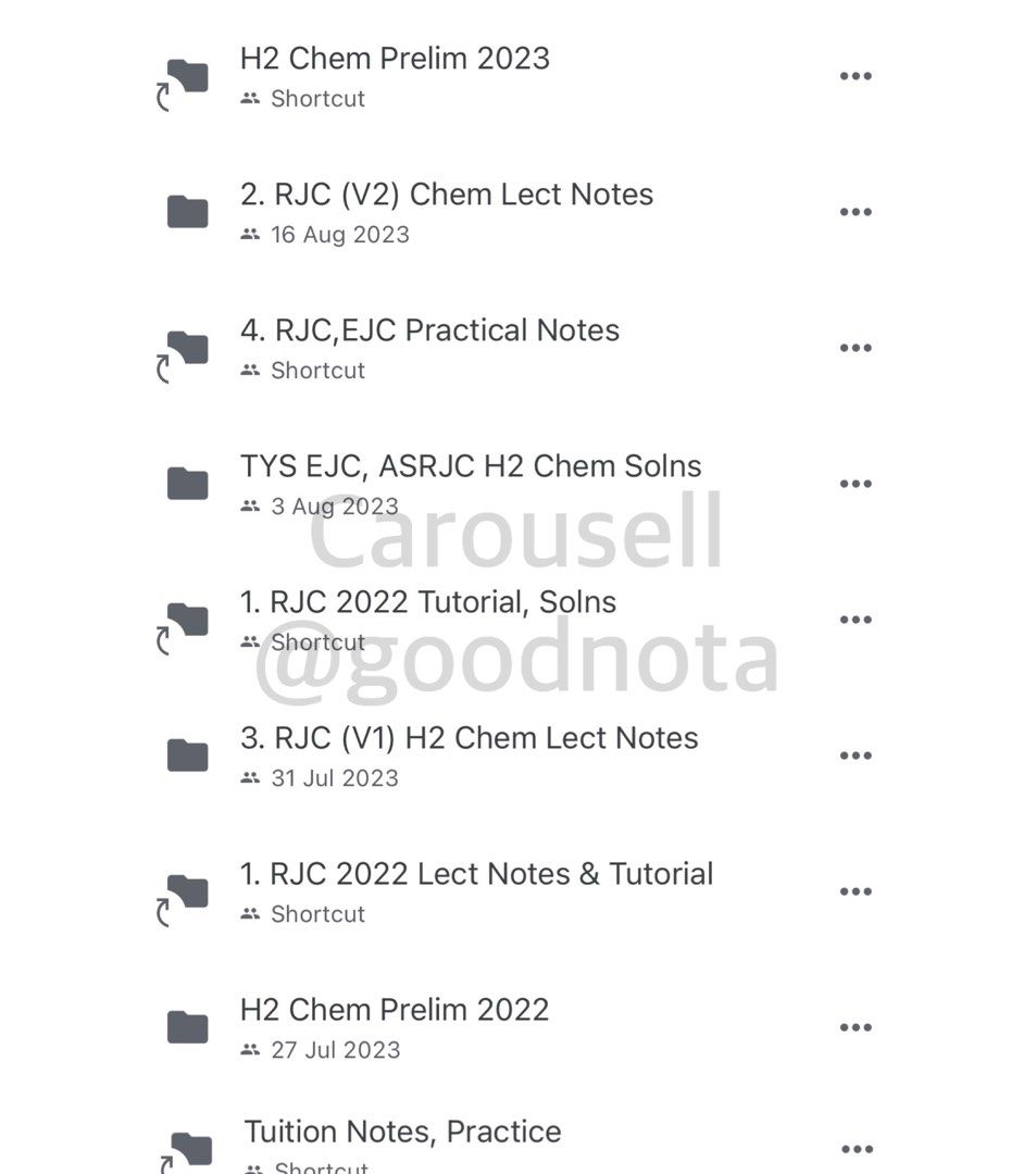 🥇[2025] H2 Chemistry Chem JC A Level 9729 Package H1 H3 RJC RI Raffles ...