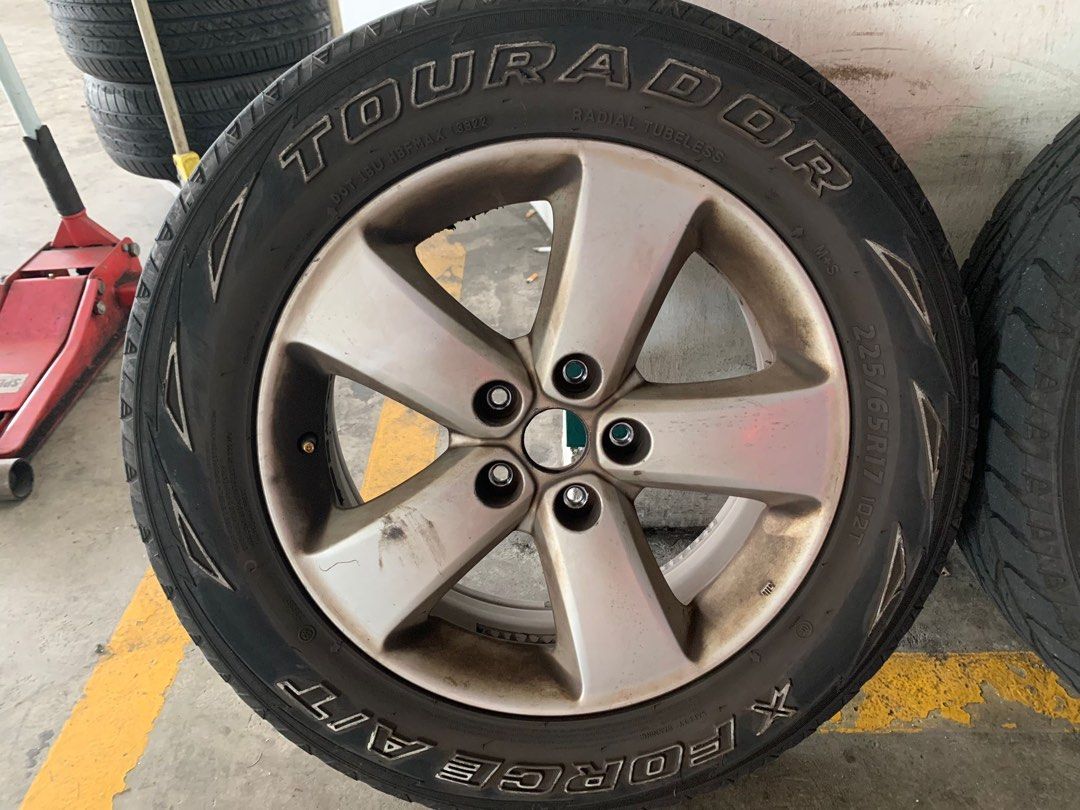 4 pieces used 17” Suzuki Vitara sport rims, Car Accessories, Tyres ...