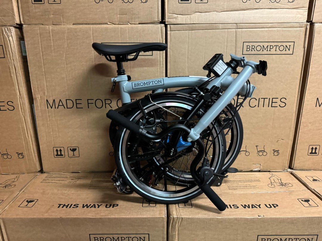 [全新] Brompton P Line Lunar Ice (M4L / S4L), 運動產品, 單車及配件, 單車 - Carousell