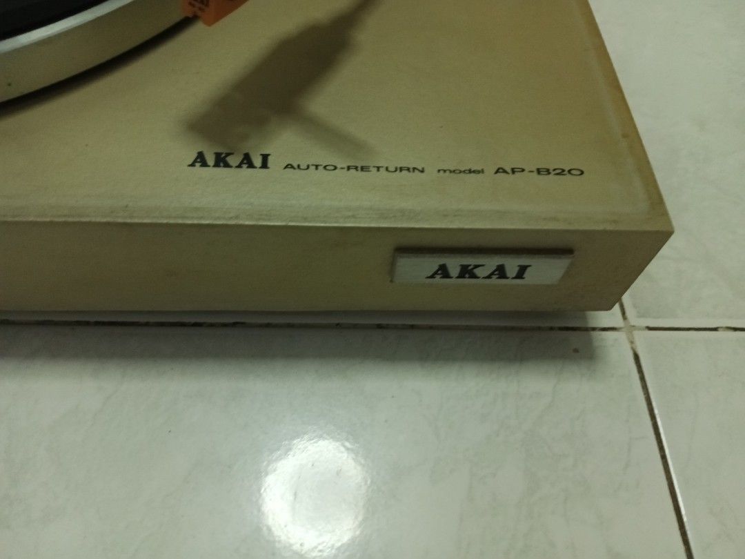 Akai turntable, Hobbies & Toys, Collectibles & Memorabilia, Vintage ...