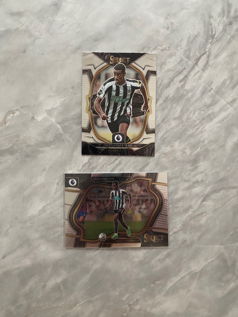 Alexander Isak Newcastle United Football Soccer Card Lot, Hobbies ...