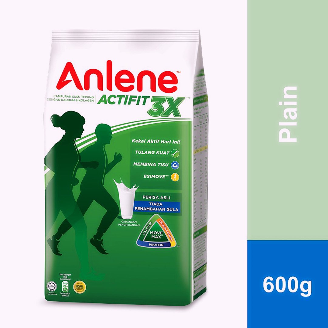 2 packs Anlene Active 3x Milk Powder!, Food & Drinks, Beverages on ...