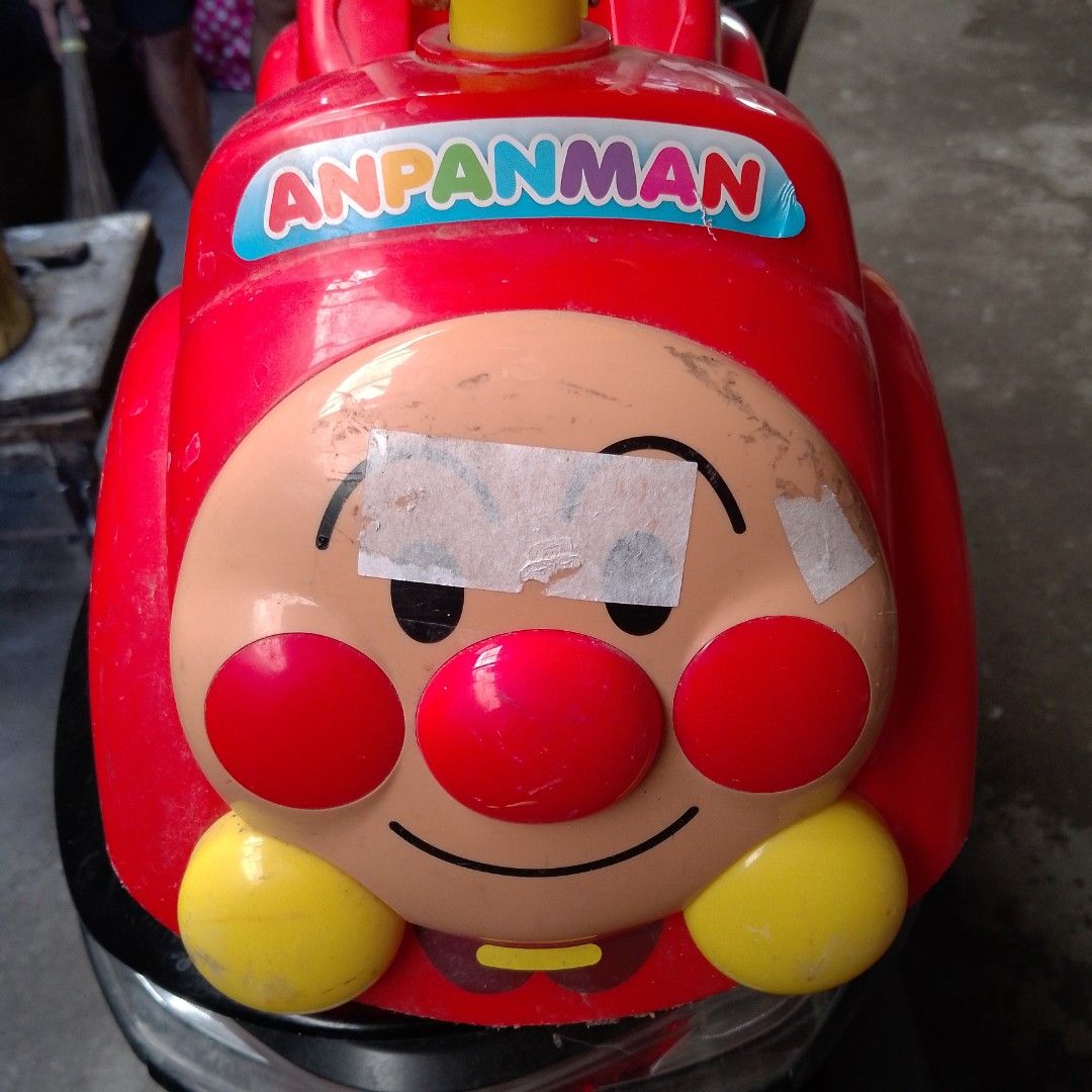 Anpanman Ride-On Car, Hobbies & Toys, Toys & Games on Carousell