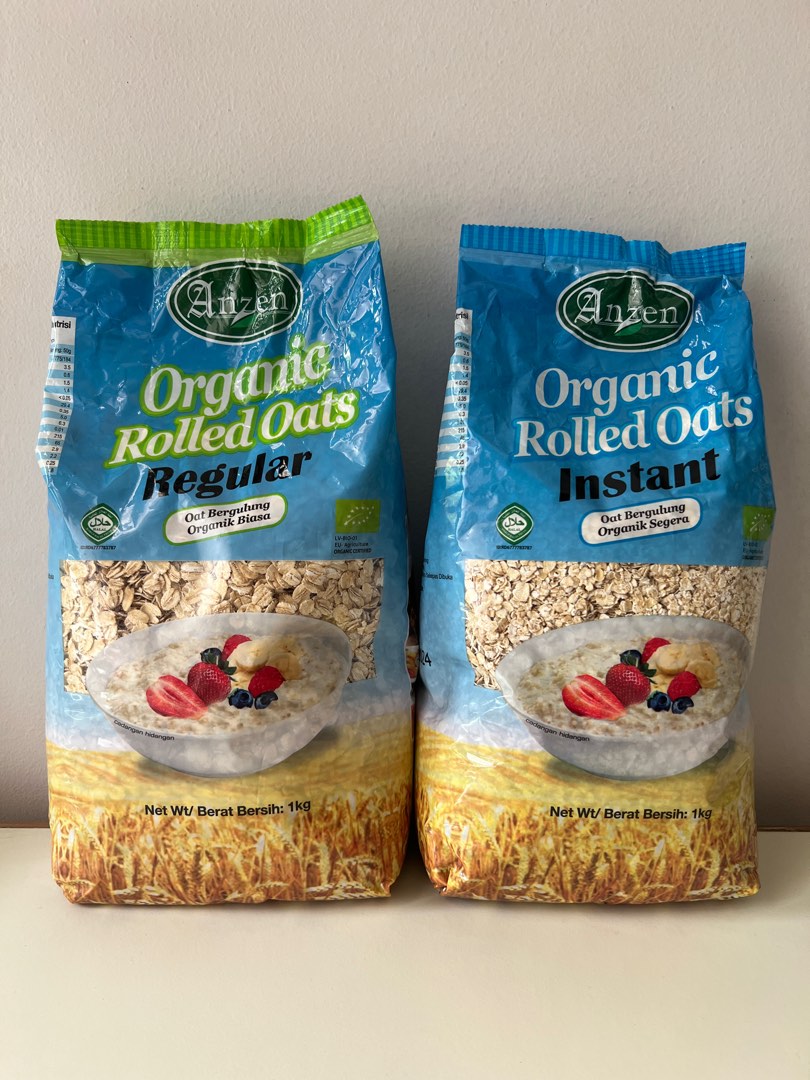 Anzen organic rolled oats, Food & Drinks, Packaged & Instant Food on ... Anzen organic rolled oats, Food & Drinks, Packaged & Instant Food on ...