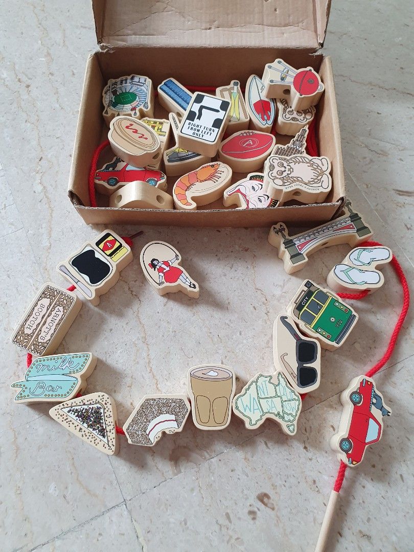 Australian Iconic Threading Blocks, Hobbies & Toys, Toys & Games on ...