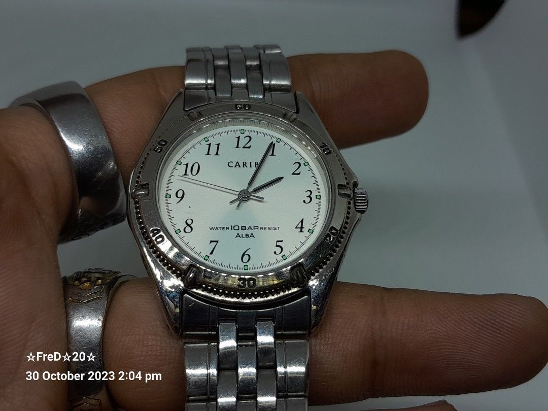 Authentic Carib by Bulova Quartz Japan Watch, Men's Fashion, Watches & Accessories, Watches on ...