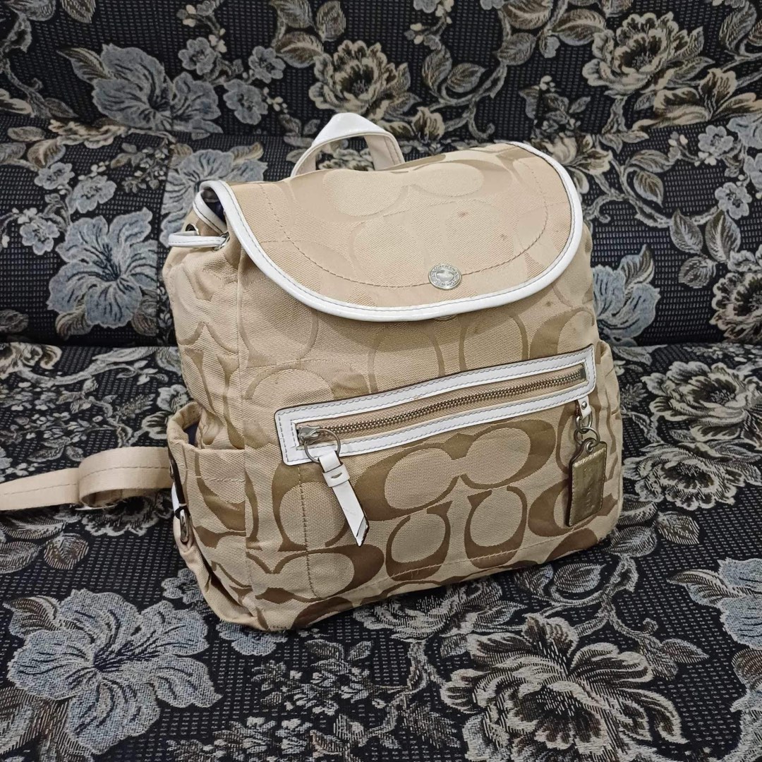 AUTHENTIC COACH MONOGRAM BAGPACKS, Women's Fashion, Bags & Wallets ...