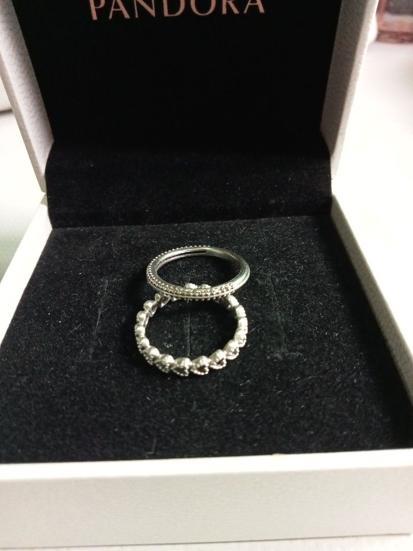 Authentic Pandora rings, Women's Fashion, Jewelry & Organisers, Rings ...