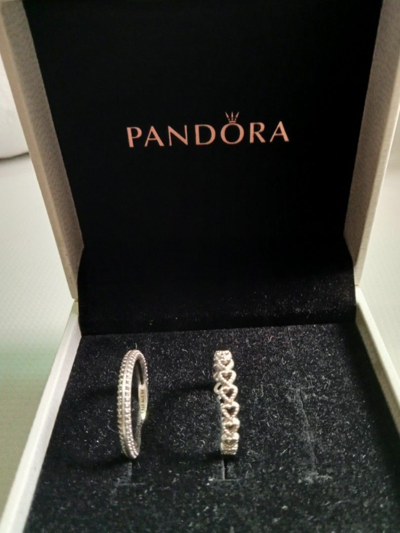 Authentic Pandora rings, Women's Fashion, Jewelry & Organisers, Rings ...