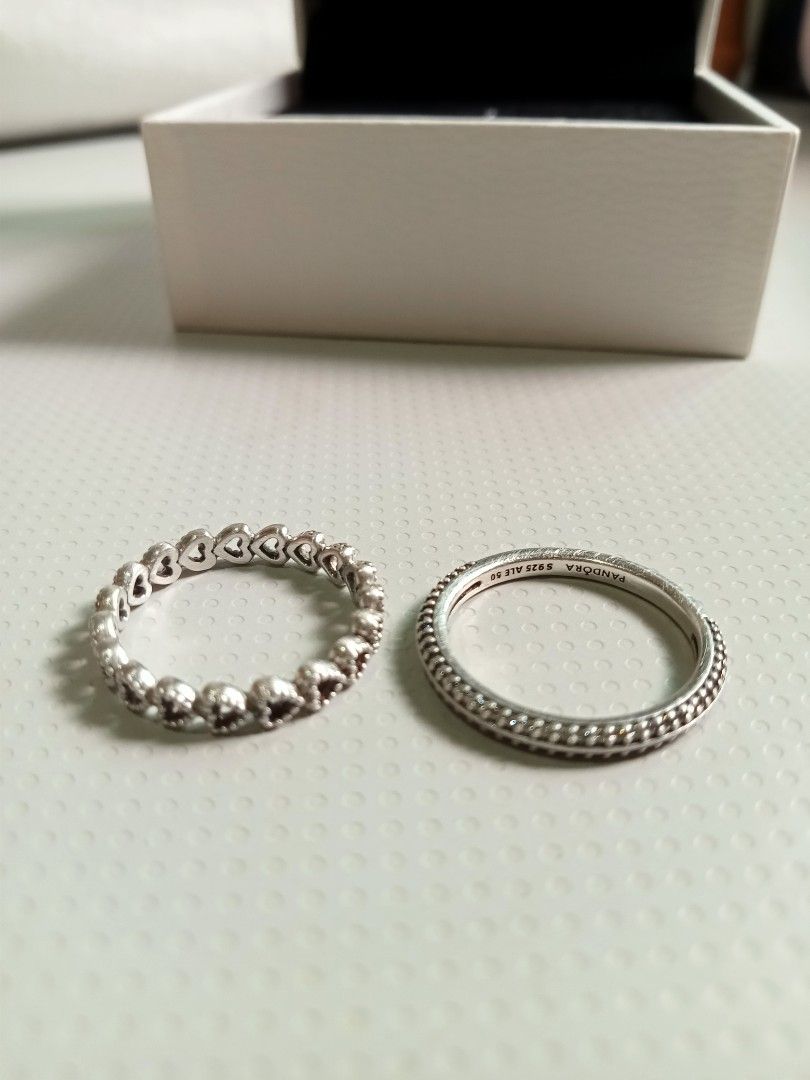 Authentic Pandora rings, Women's Fashion, Jewelry & Organisers, Rings ...