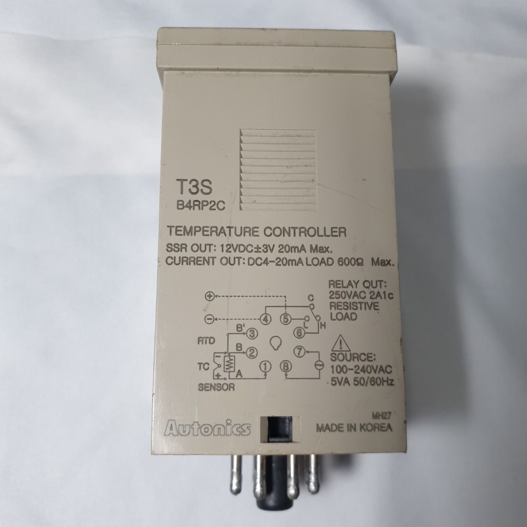 Autonics T3S-B4RP2C Temperature Controller, Commercial & Industrial ...