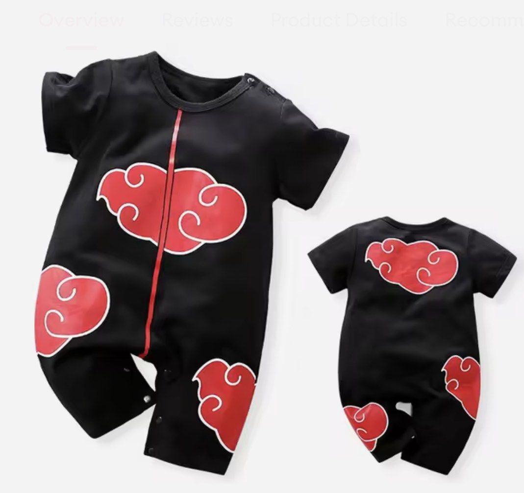 Baby Costume - Akatsuki (Naruto), Babies & Kids, Babies & Kids Fashion ...