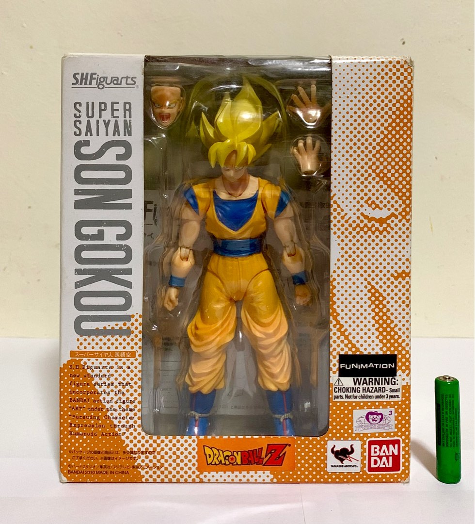 Bandai S.H.Figuarts (SHF) Dragon Ball Z - Super Saiyan Son Gokou ...