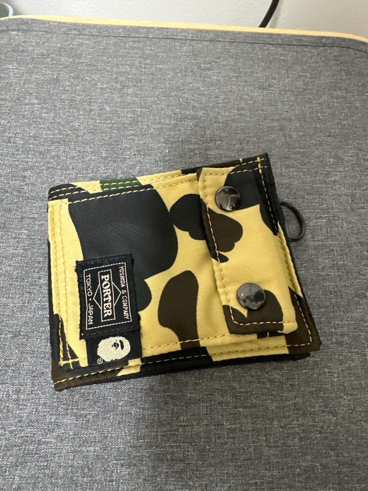 Bape x Porter Wallet, Men's Fashion, Watches & Accessories, Wallets ...
