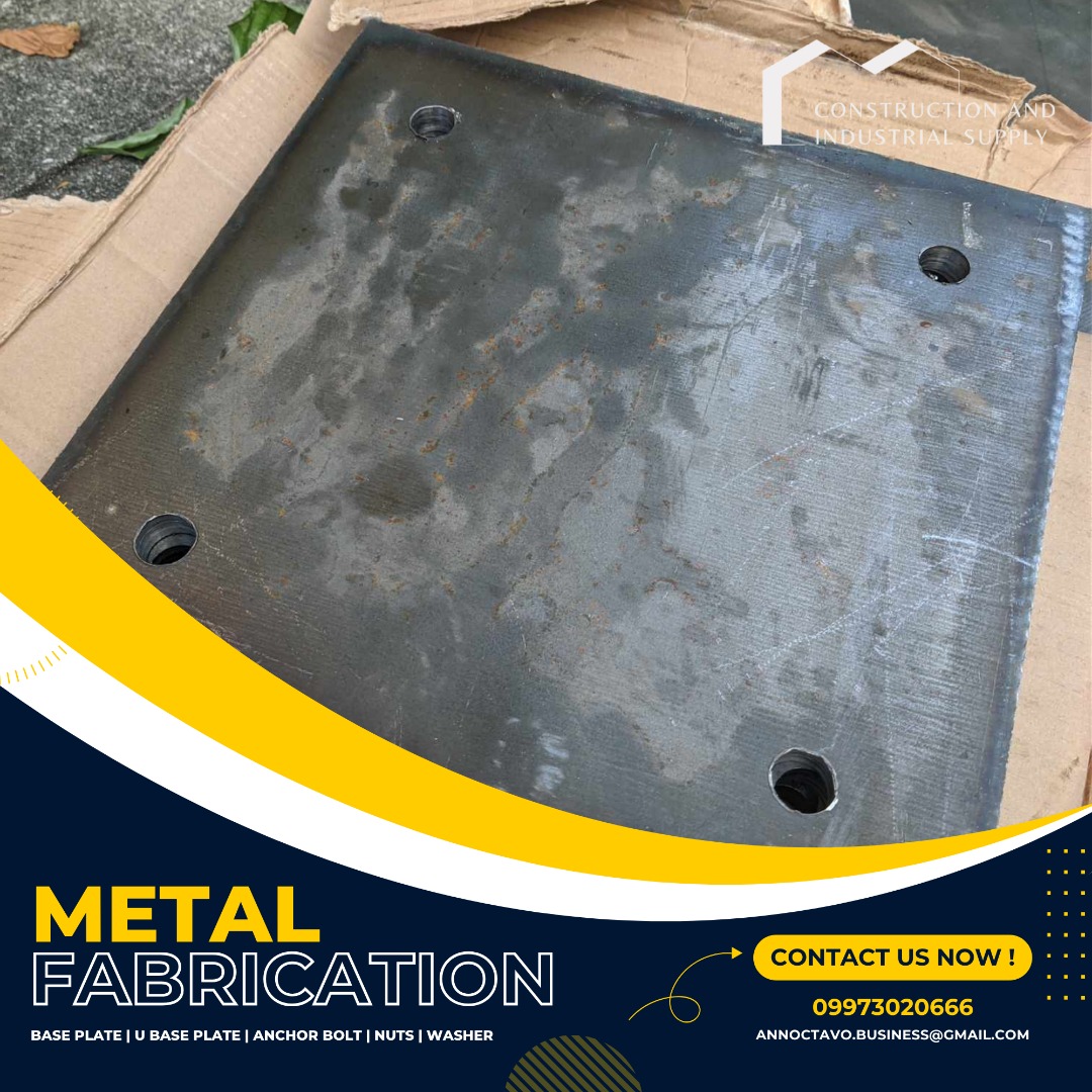Base plate | Base Plate Fabricate | Metal base plate | Steel Plate | Fabricator | Foundation ...