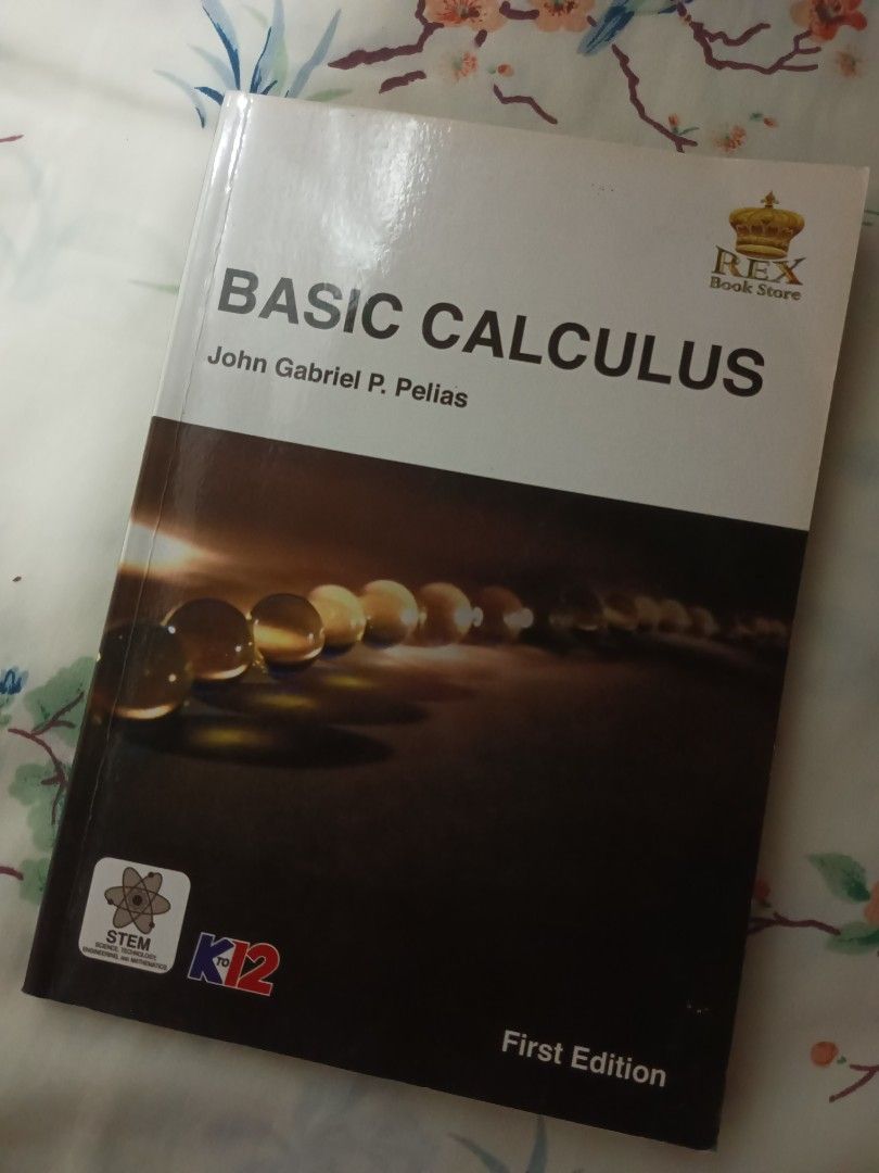 Basic Calculus Rex Book Store SHS Book, Hobbies & Toys, Books ...
