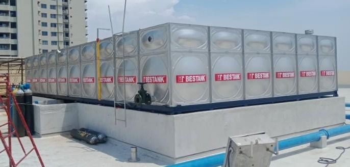 Bestank Stainless Modular Water Tank, Commercial & Industrial ...