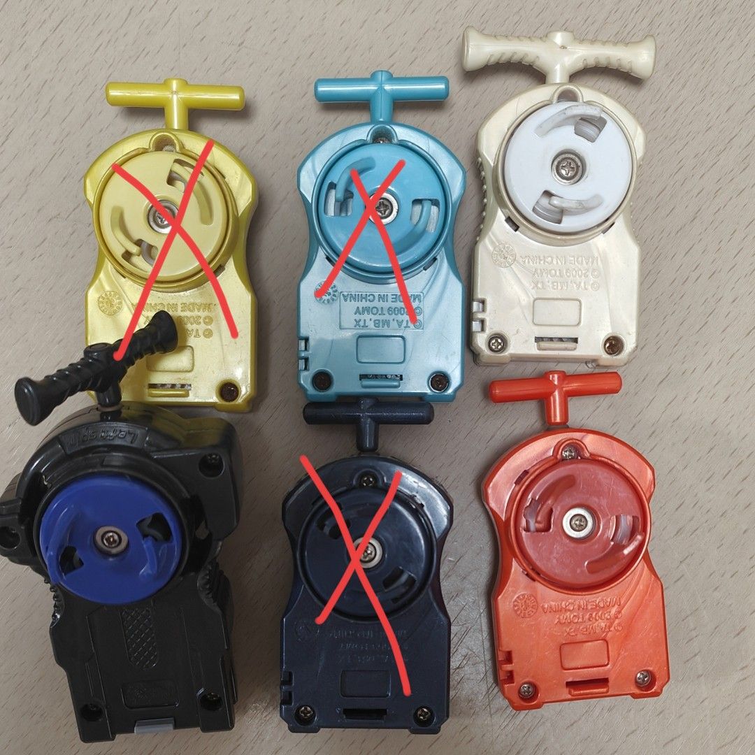 Beyblade metal fight launchers and grips, Hobbies & Toys, Toys & Games ...