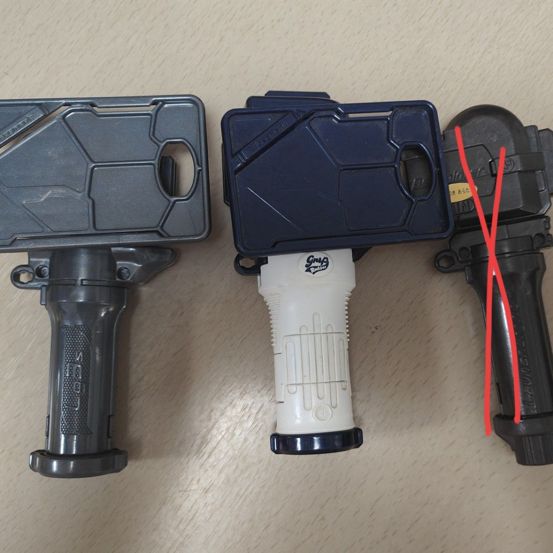 Beyblade metal fight launchers and grips, Hobbies & Toys, Toys & Games ...