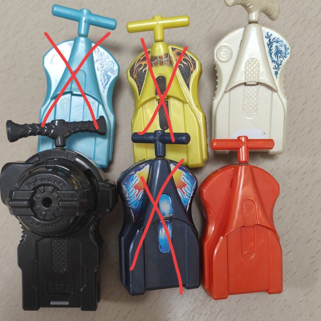 Beyblade metal fight launchers and grips, Hobbies & Toys, Toys & Games ...