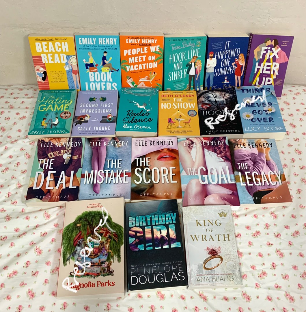 Booktok books , Hobbies & Toys, Books & Magazines, Fiction & Non ...