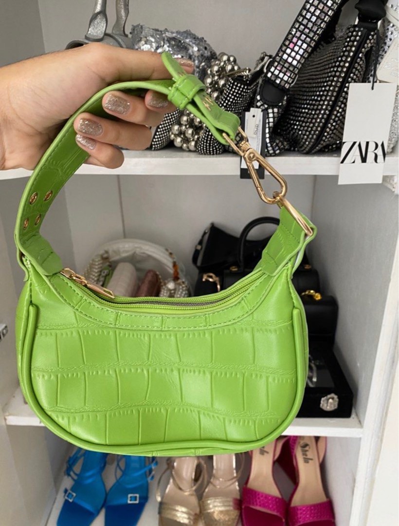 Brand new green mini bag, Women's Fashion, Bags & Wallets, Shoulder ...