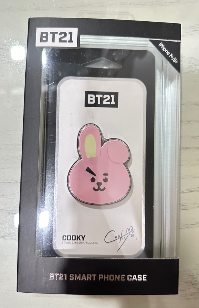BT21 Cooky Griptok (phone accessory), Hobbies & Toys, Memorabilia ...