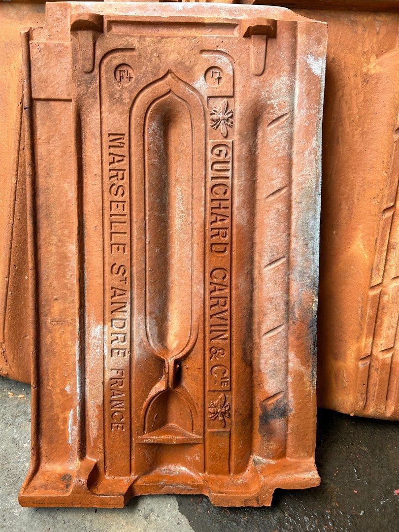 Original France Bumbung Genting Marseille St Andree Roof Tile Clay ...