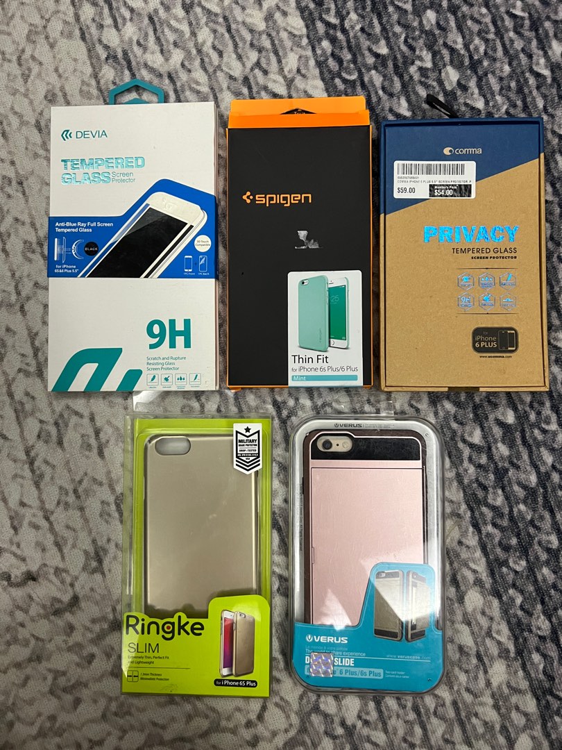 Bundle 6plus/6splus CP case and TG, Mobile Phones & Gadgets, Mobile ...