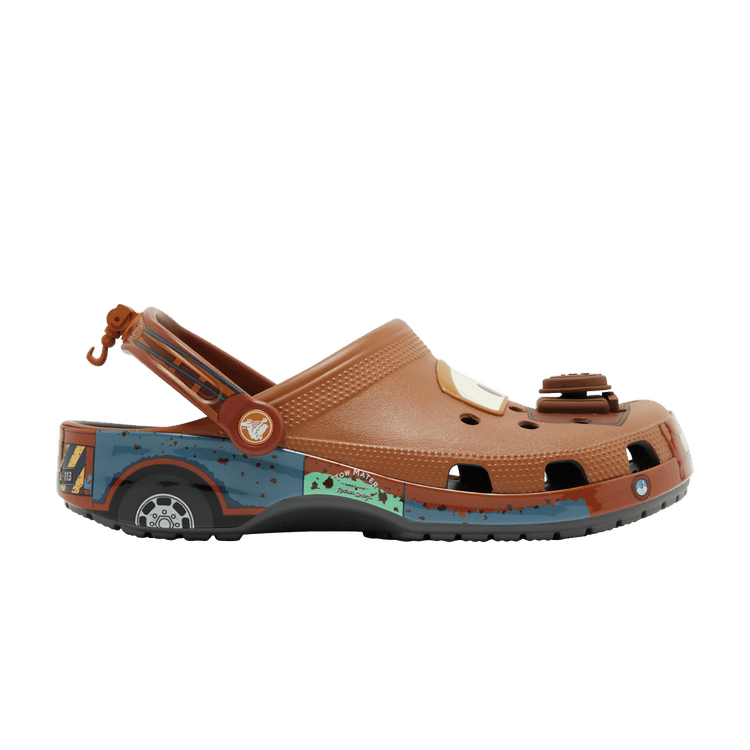 Cars x Crocs Classic Clog 'Mater', Luxury, Sneakers & Footwear on Carousell