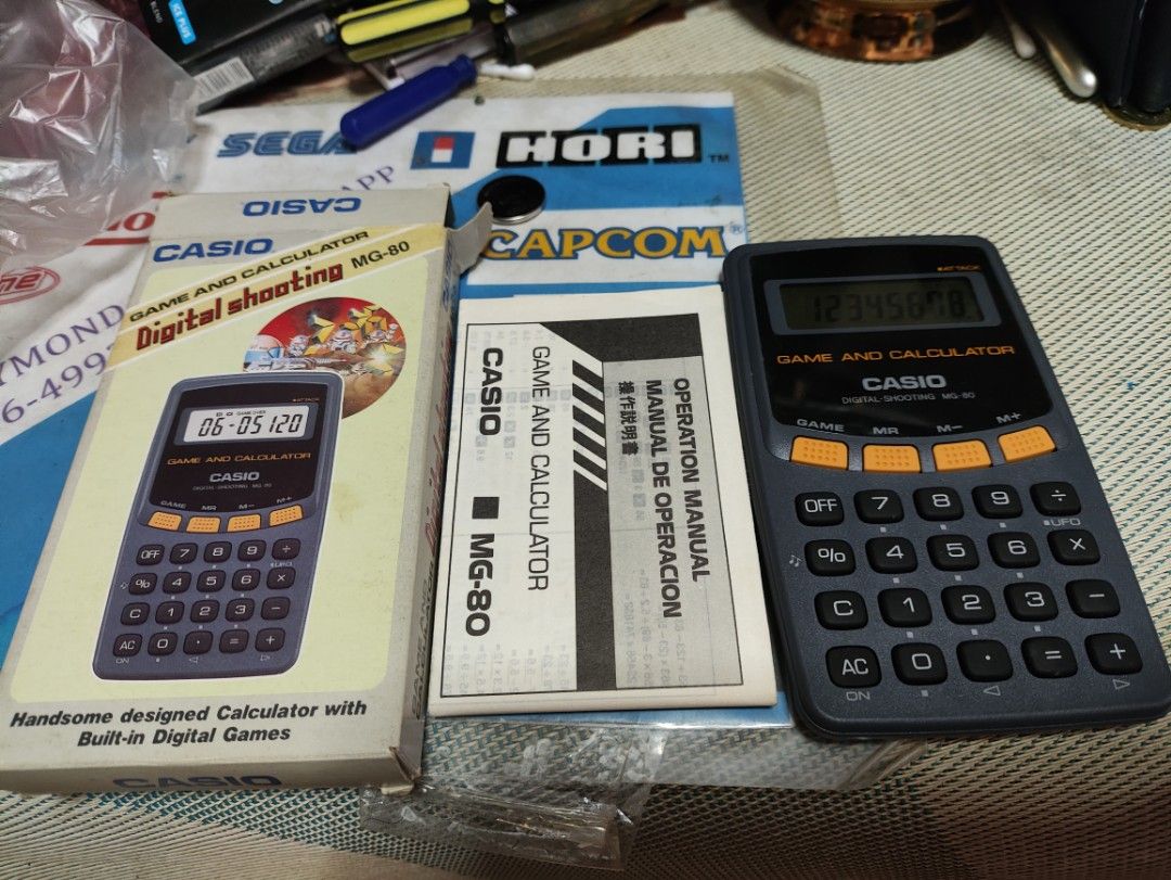 Casio games and calculator ( new old stock), Hobbies & Toys, Stationery ...