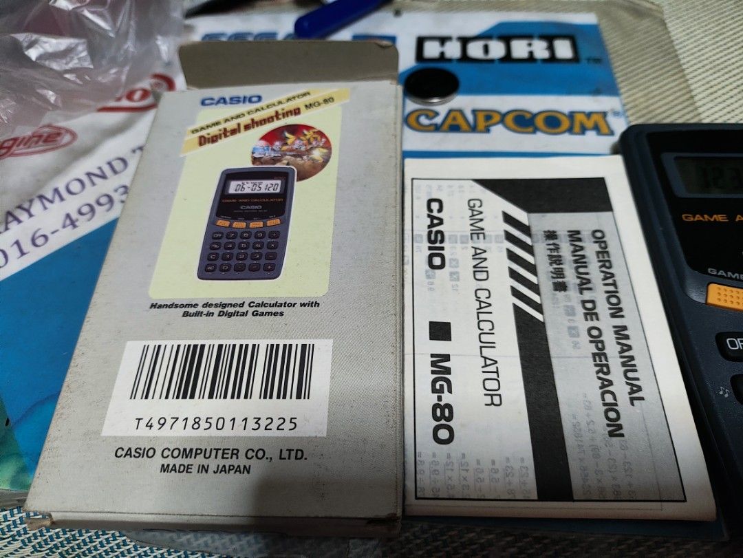 Casio games and calculator ( new old stock), Hobbies & Toys, Stationery ...