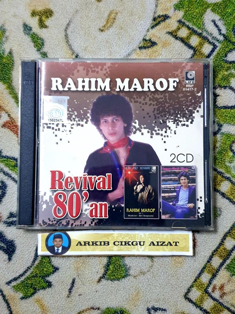 CD RAHIM MAAROF - REVIVAL OF 80 AN, Hobbies & Toys, Music & Media, CDs ...