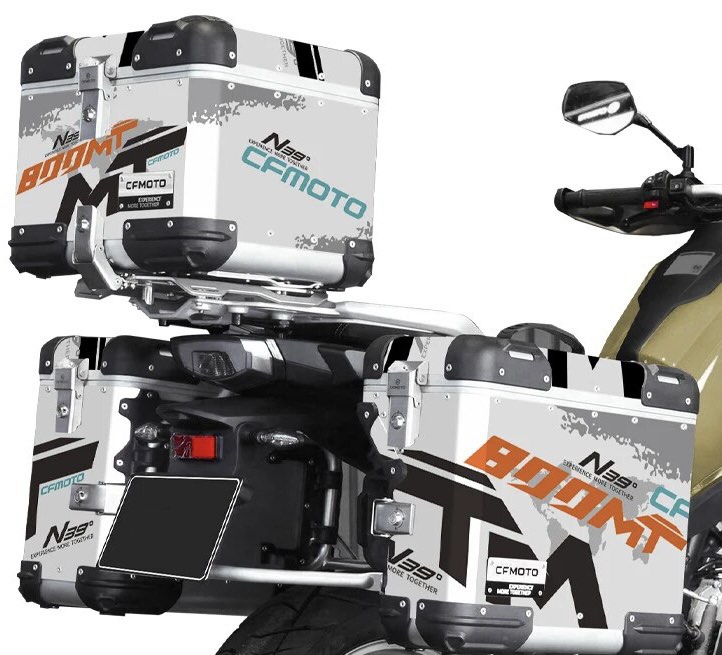 CF MOTO Pannier Box Wrap, Motorcycles, Motorcycle Accessories on Carousell