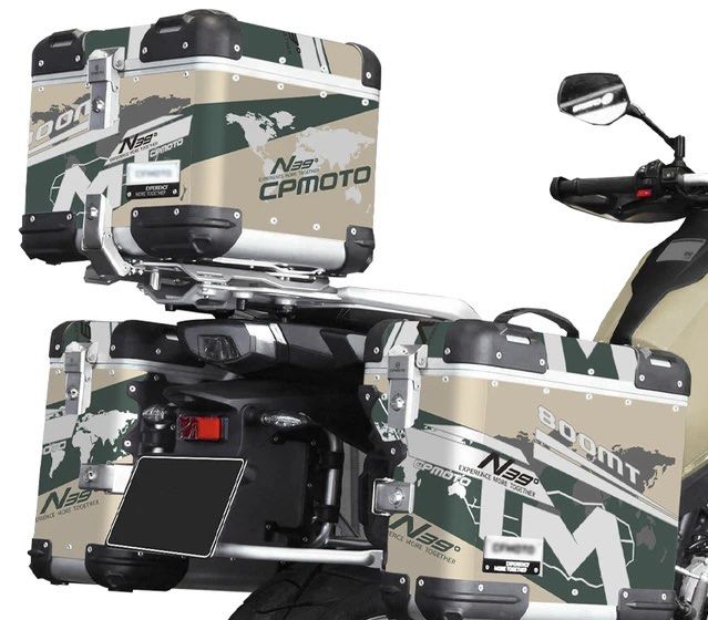 CF MOTO Pannier Box Wrap, Motorcycles, Motorcycle Accessories on Carousell