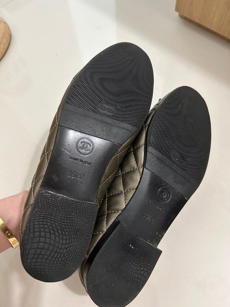 Chanel Ballet Flats with vibram sole, Luxury, Sneakers & Footwear on ...