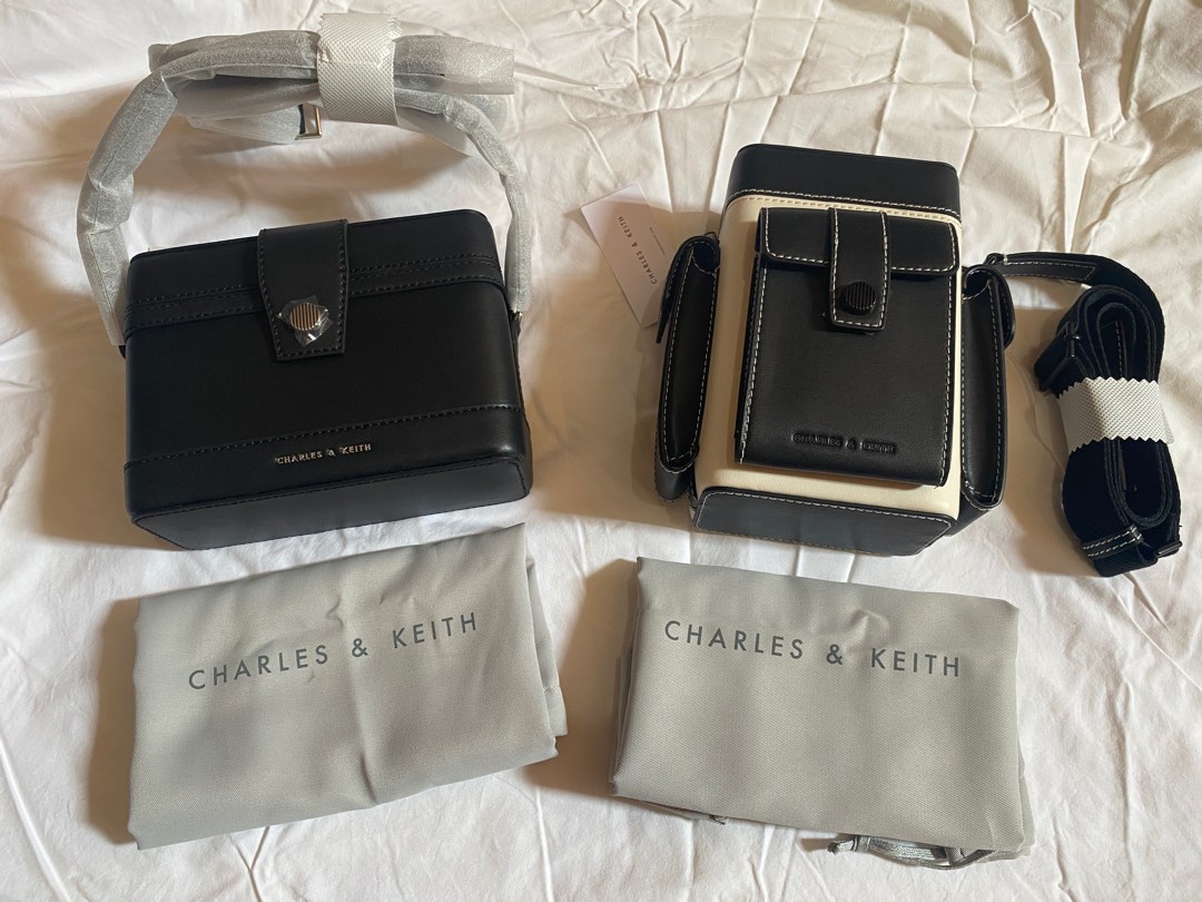 Charles and Keith Bronte Crossbody Bag, Women's Fashion, Bags & Wallets ...