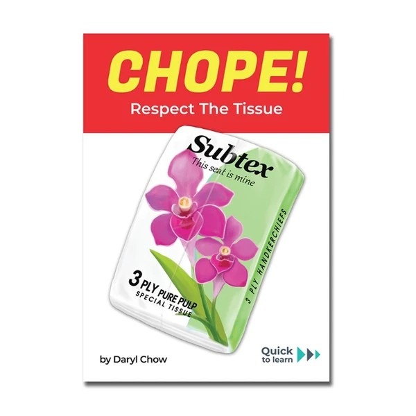 CHOPE! - Respect The Tissue [1346], Hobbies & Toys, Toys & Games on ...