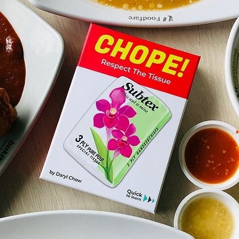 CHOPE! - Respect The Tissue [1346], Hobbies & Toys, Toys & Games on ...